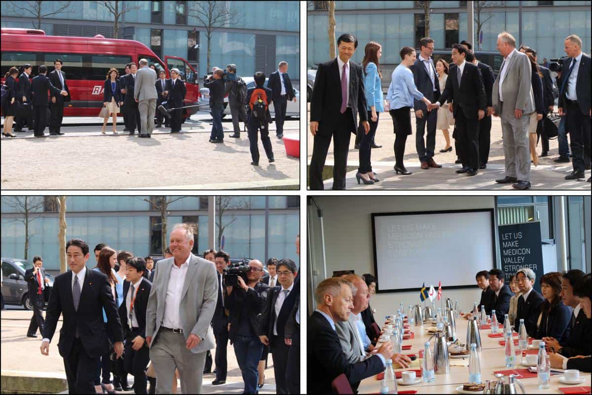 Visit from Japan's Minister for Foreign Affairs - MVA