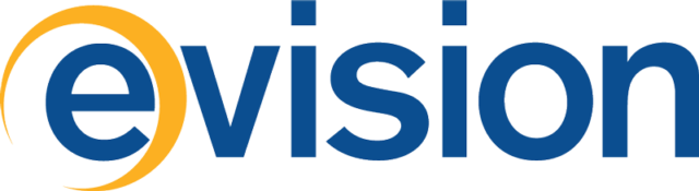 eVision Logo (Blue-Letters) without Trademark Symbol R - MVA