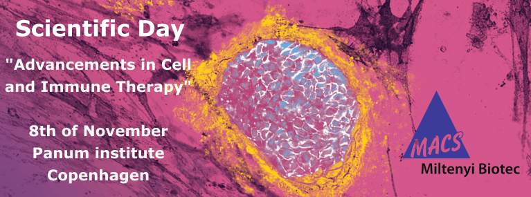 Scientific day - Advancements in Cell and Immune therapy - MVA